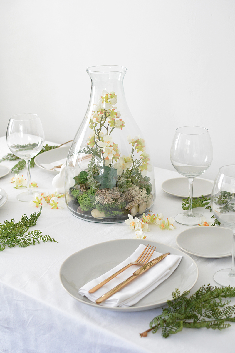 DIY spring centerpiece — Caroline Burke | Burkatron
