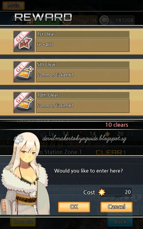 Devil Maker Tokyo Guide: Summon Tix