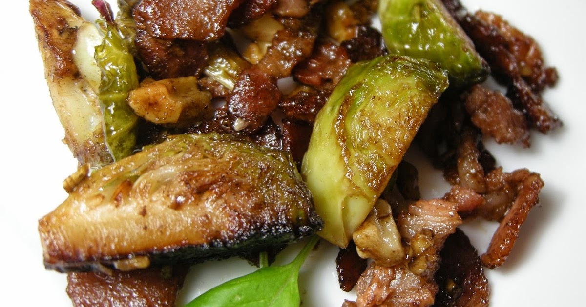 Kitchens Are Monkey Business: Rosie Cooks Brussels Sprouts.