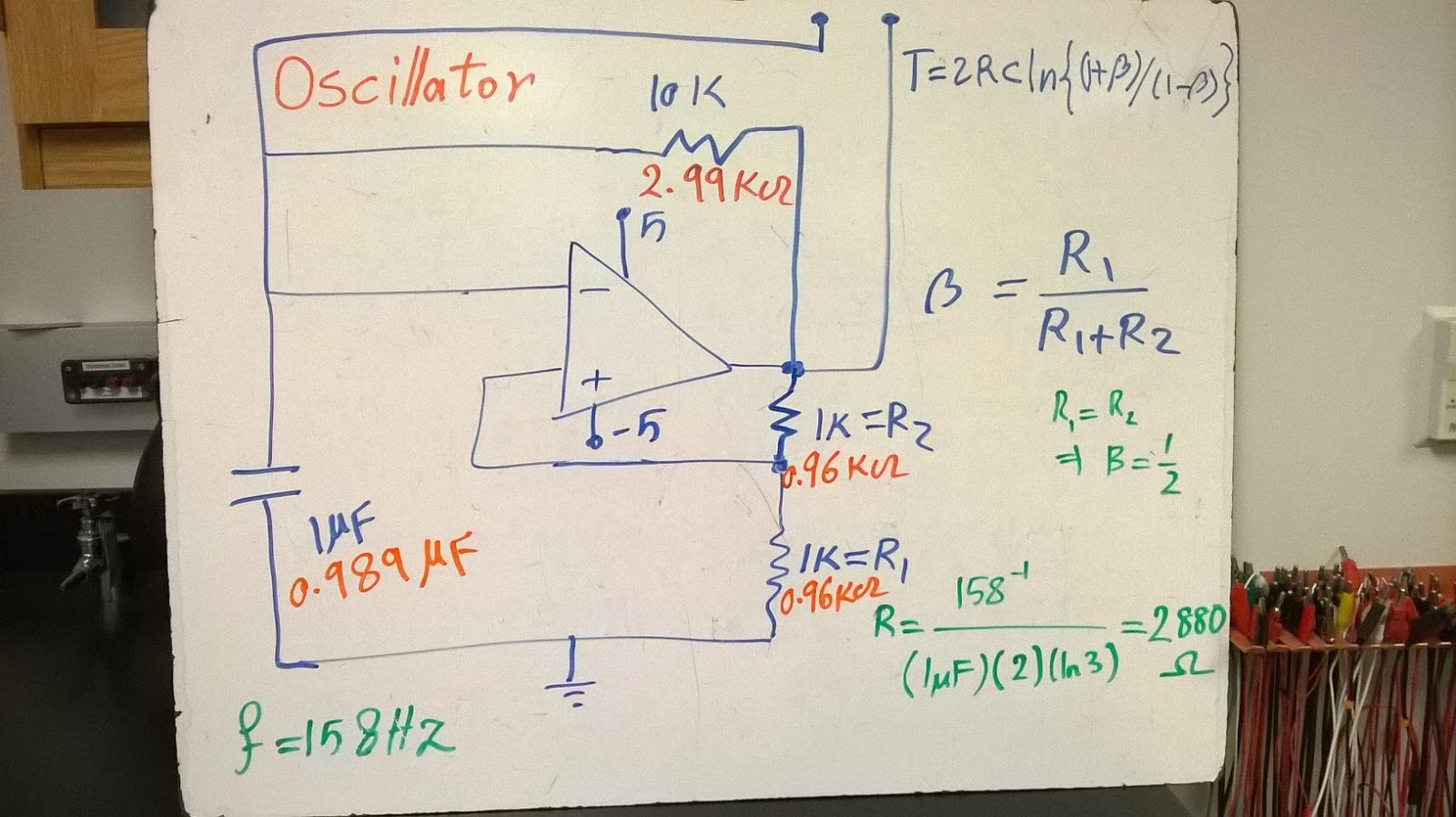 Engineering 44 MRoueintan: Op Amp Relaxation Oscilator