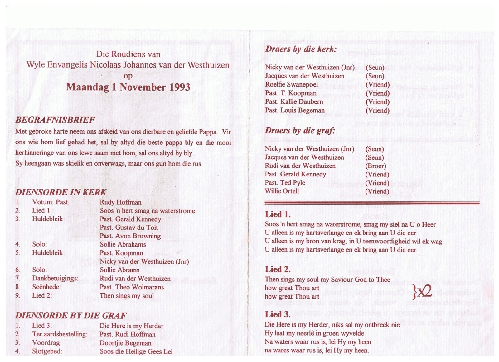 Nicky van der Westhuizen