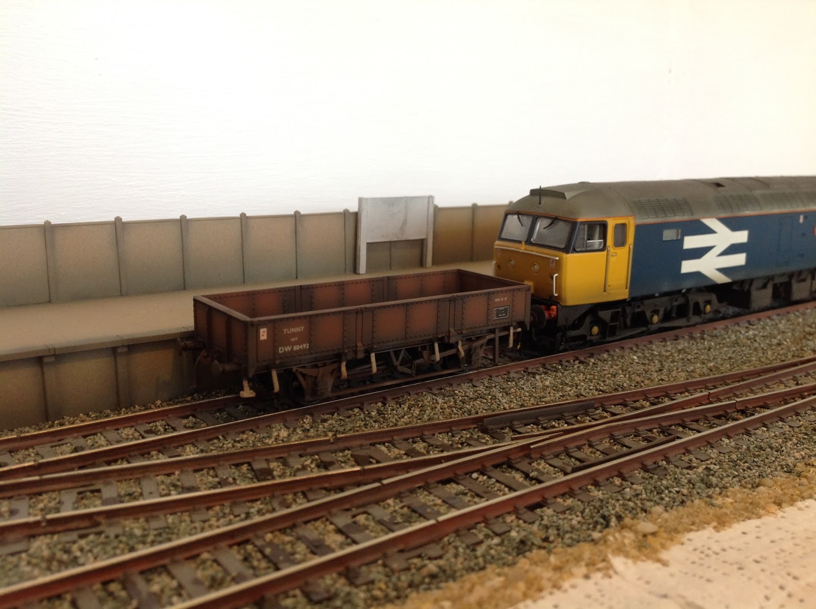 Choppers Railway: Watergate Halt: GWR tunny wagon at Charlton