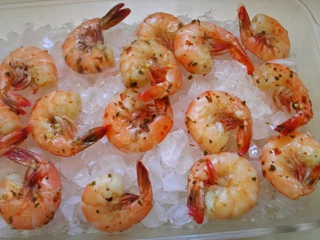 The Briny Lemon: Cajun Shrimp Cocktail
