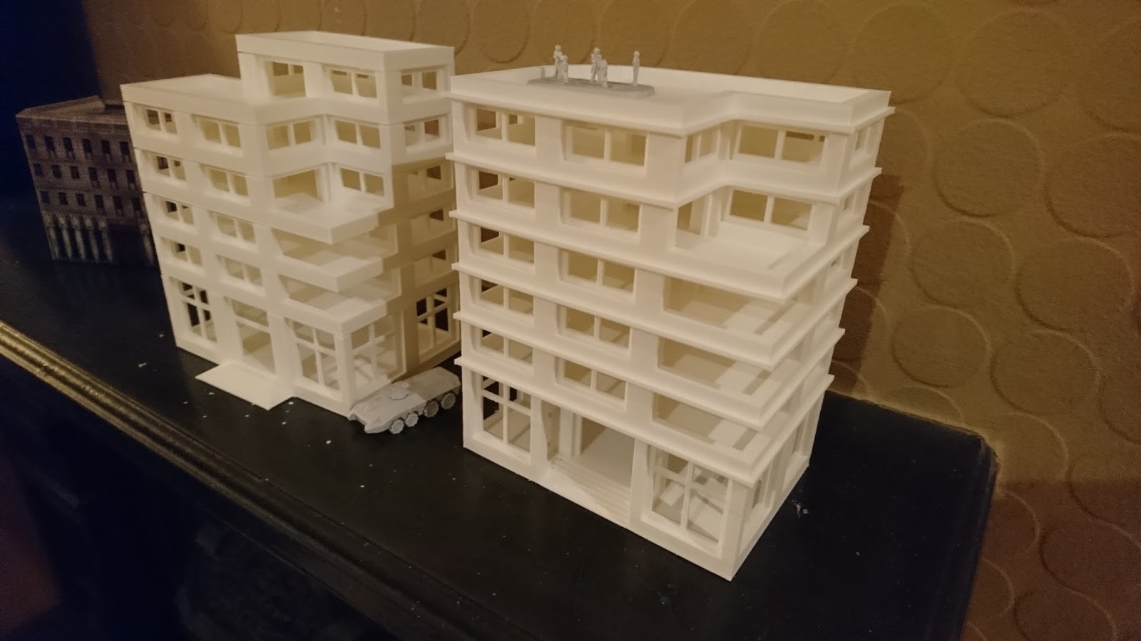 Children of the Kraken: 3D printed Dropzone Commander buildings