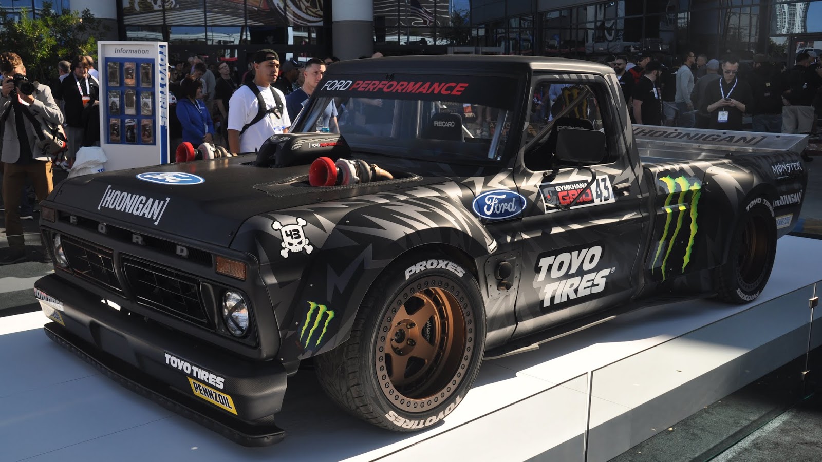Just A Car Guy: Ken Block's new drift truck