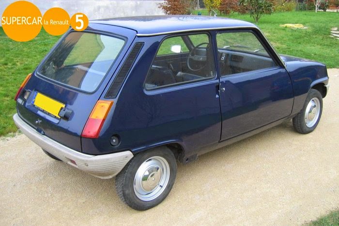 Blog :: TOUT sur la Renault 5: Renault 5 L bleu 460