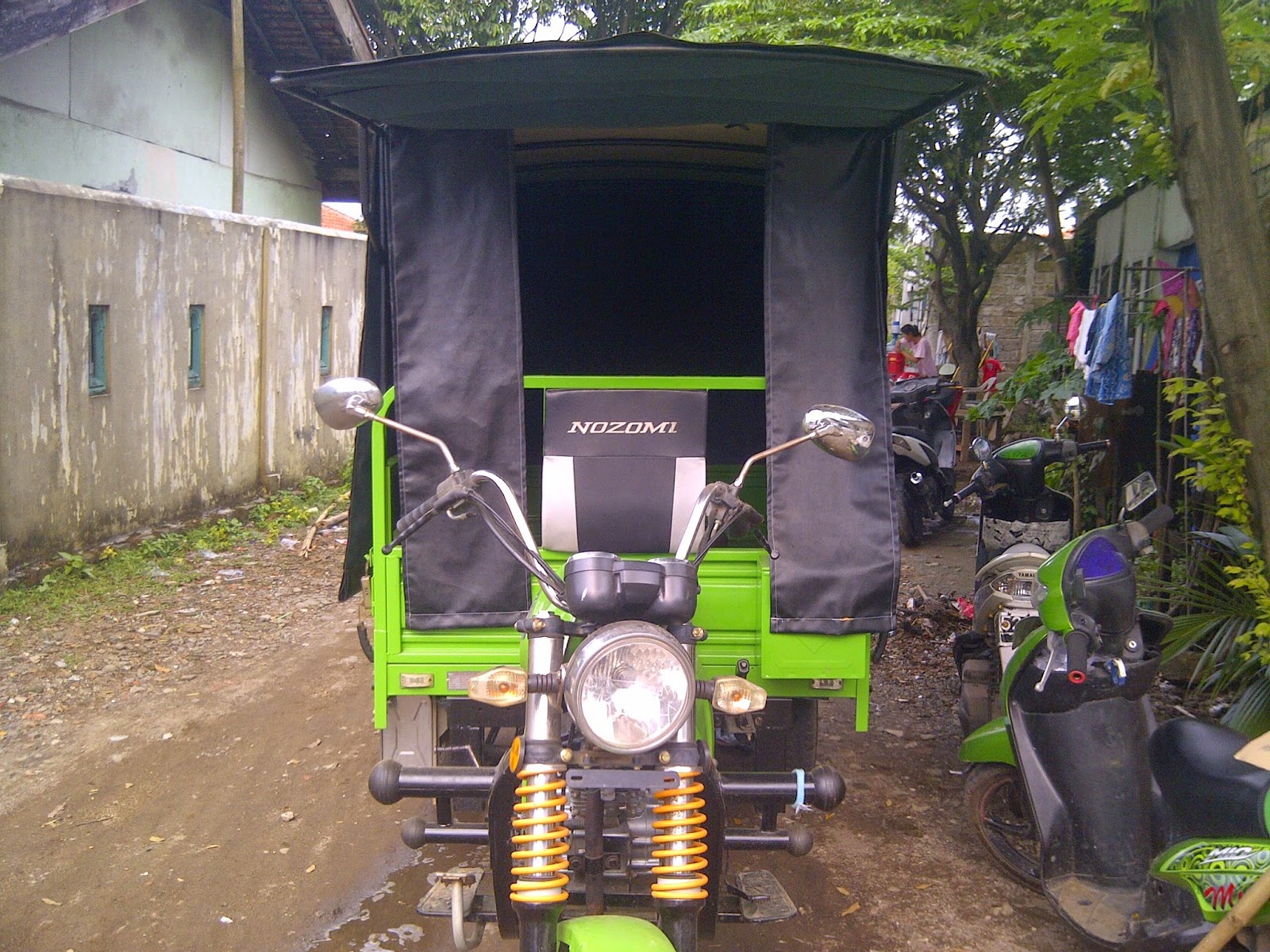 MOTOR RODA TIGA BEKAS - MOTOR GEROBAK - MOTOR BAK -MOTOR BEKAS: MOTOR BEKAS