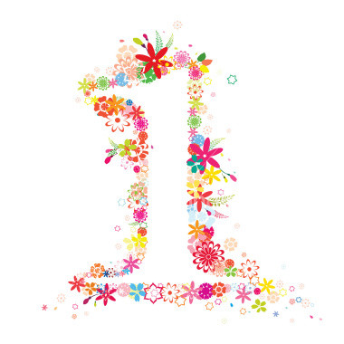 Gambar Angka Satu Keren | Tochtye