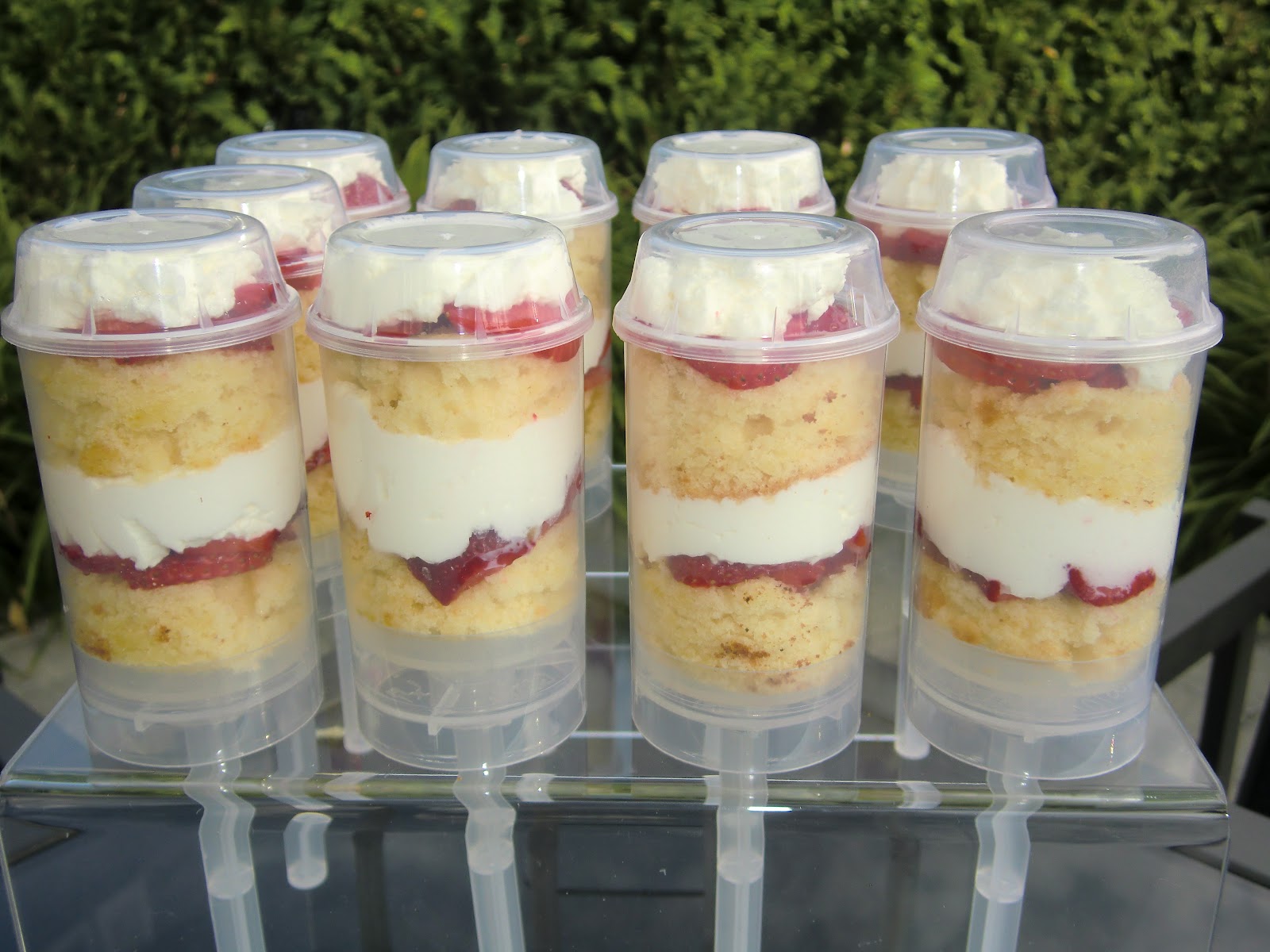 Plaisir&Gourmandises: Push-up cake aux fraises