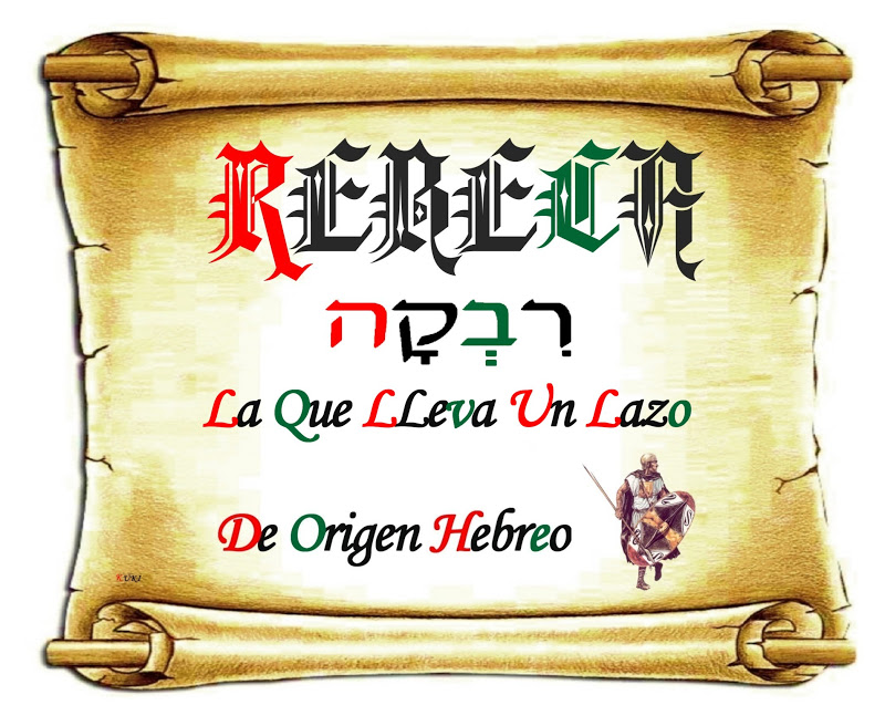 El origen de los nombres: Rebeca