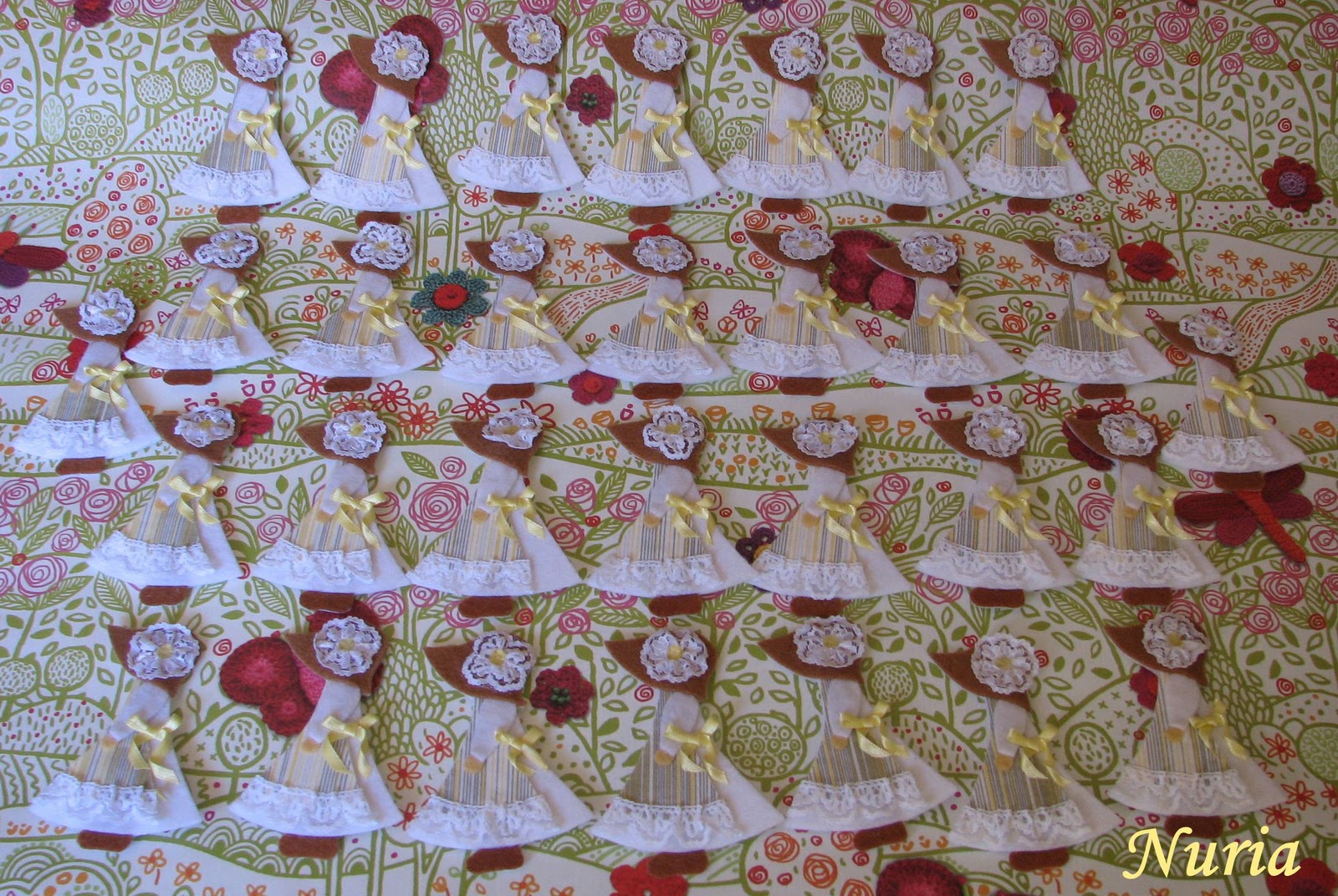 Recuerdos comunión fieltro - Imagui