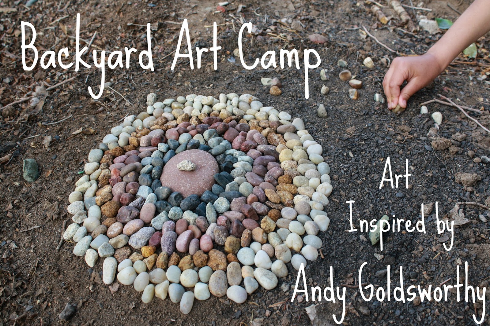Simple Things Notebook: Backyard ART Camp: Andy Goldsworthy