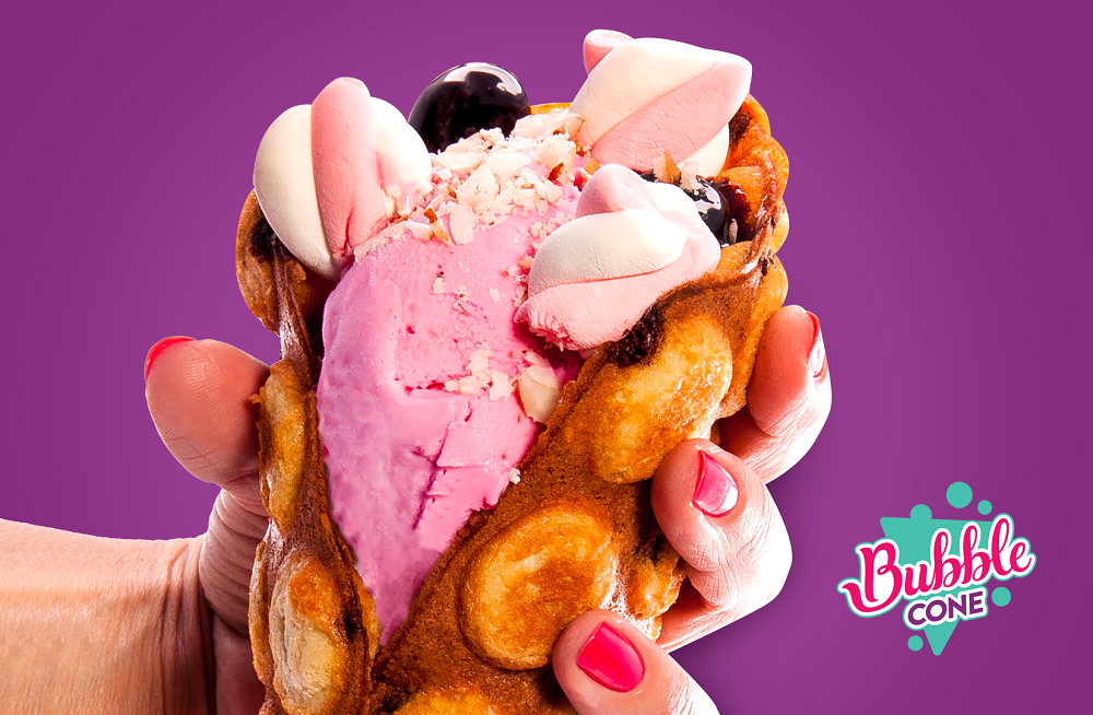 marian guimaraes emblog: Bubble Waffle Cone