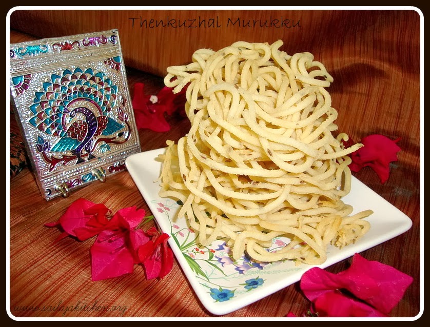 Sailaja Kitchen...A site for all food lovers!: Thenkuzhal Muruku ...