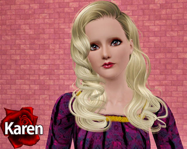 TeaRoseSims3: Female Sim - Karen