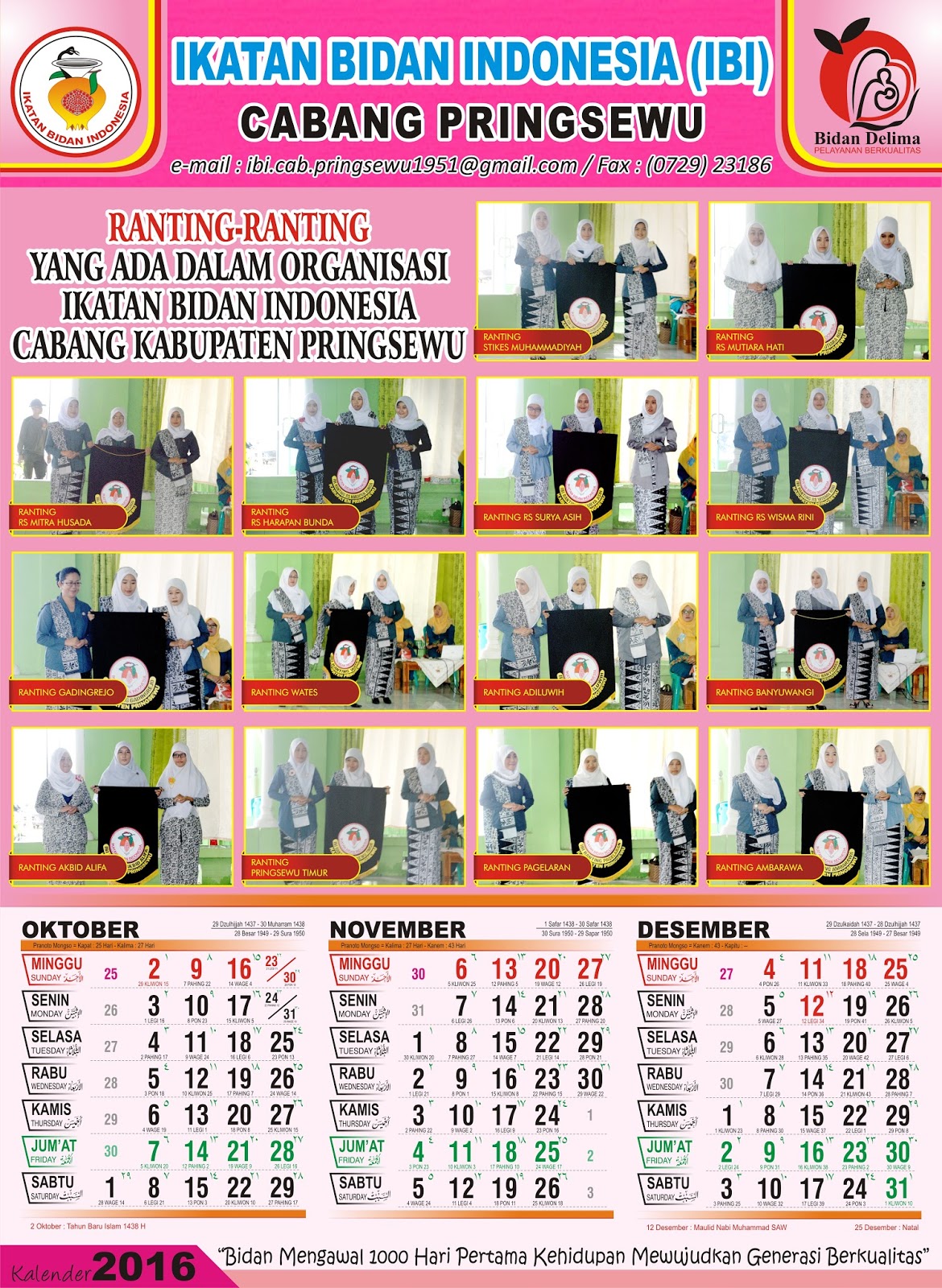 DESAIN KALENDER TIGA BULANAN - Waroung Desain