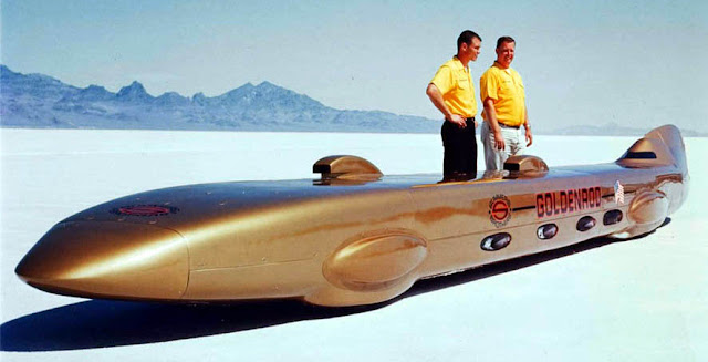 Just A Car Guy: The Land Speed Record vehicles. The variety of design ...
