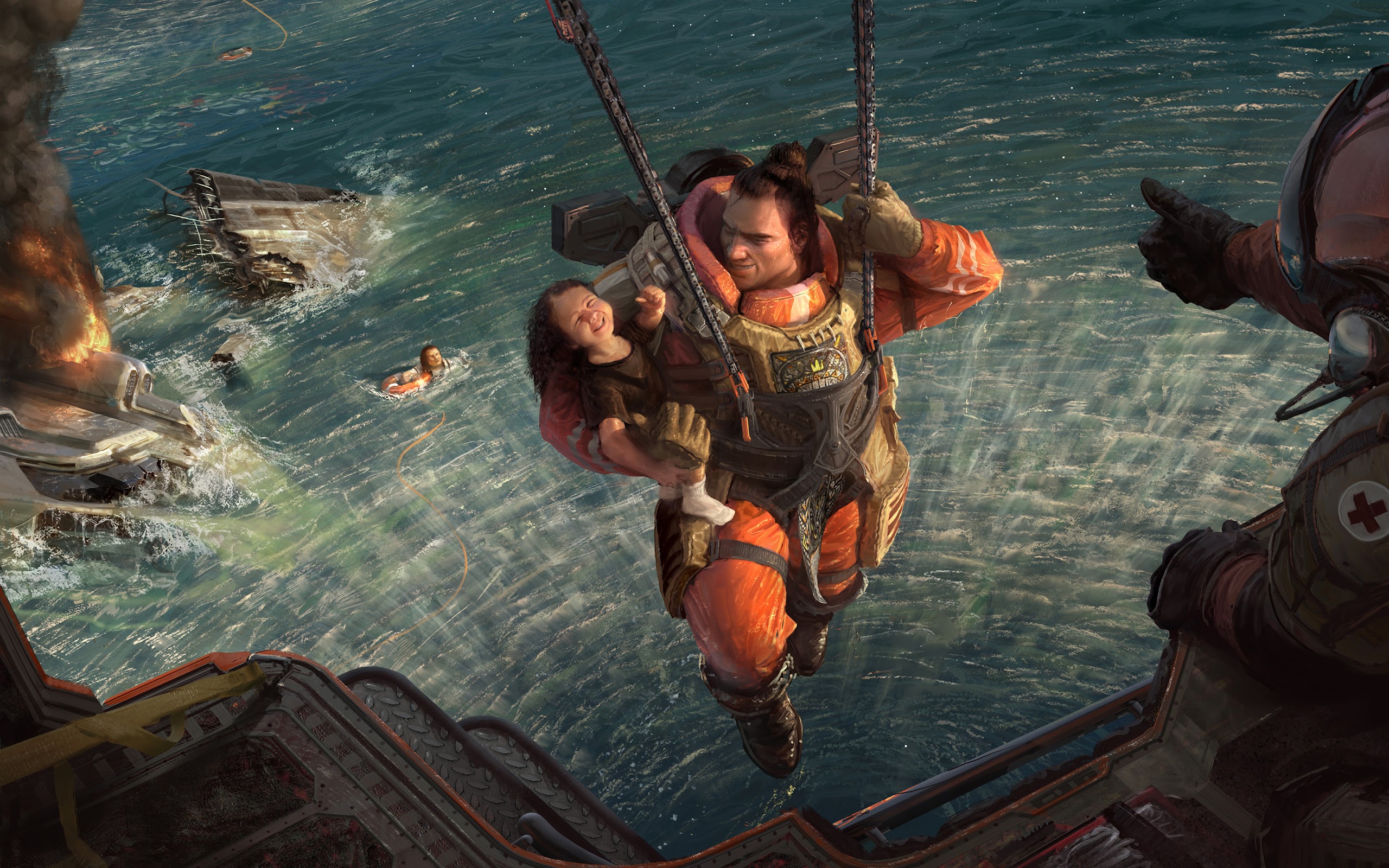 Apex Legends, Gibraltar, Art, 4K, 3840x2160, #19 Wallpaper PC Desktop