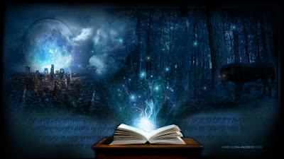The Magic of a Good Book | Book wallpaper, Magic book, Book background