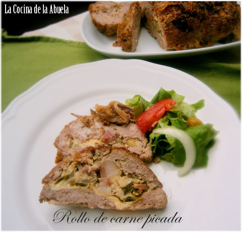 Rollo de Carne Picada.