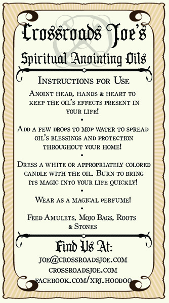 Tapping the Roots: Anointing Oils 3: How They Are Used