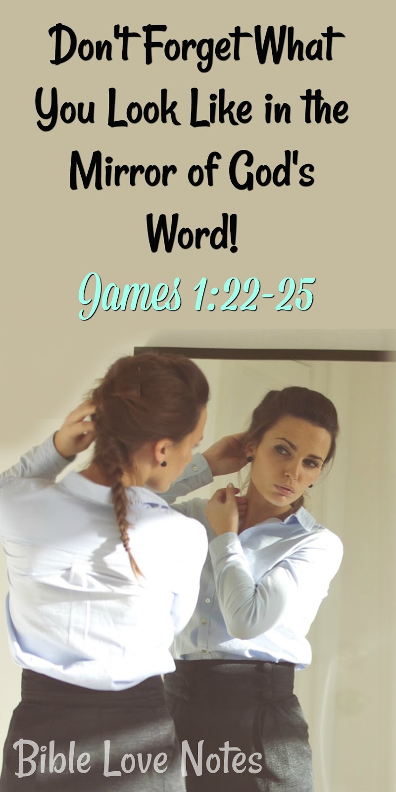 1-Minute Bible Love Notes: The Mirror of God's Word
