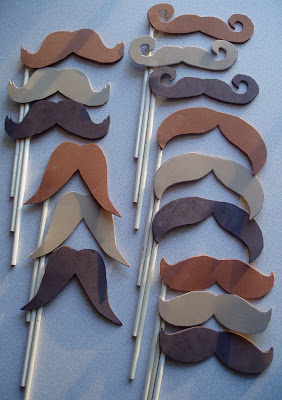 Andrew's Craft Corner: Foam Mustaches
