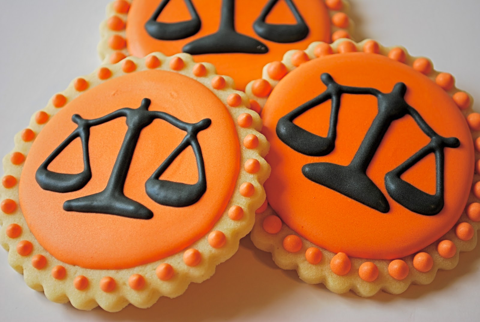 Sweet Goosie Girl: Scales of Justice Cookies