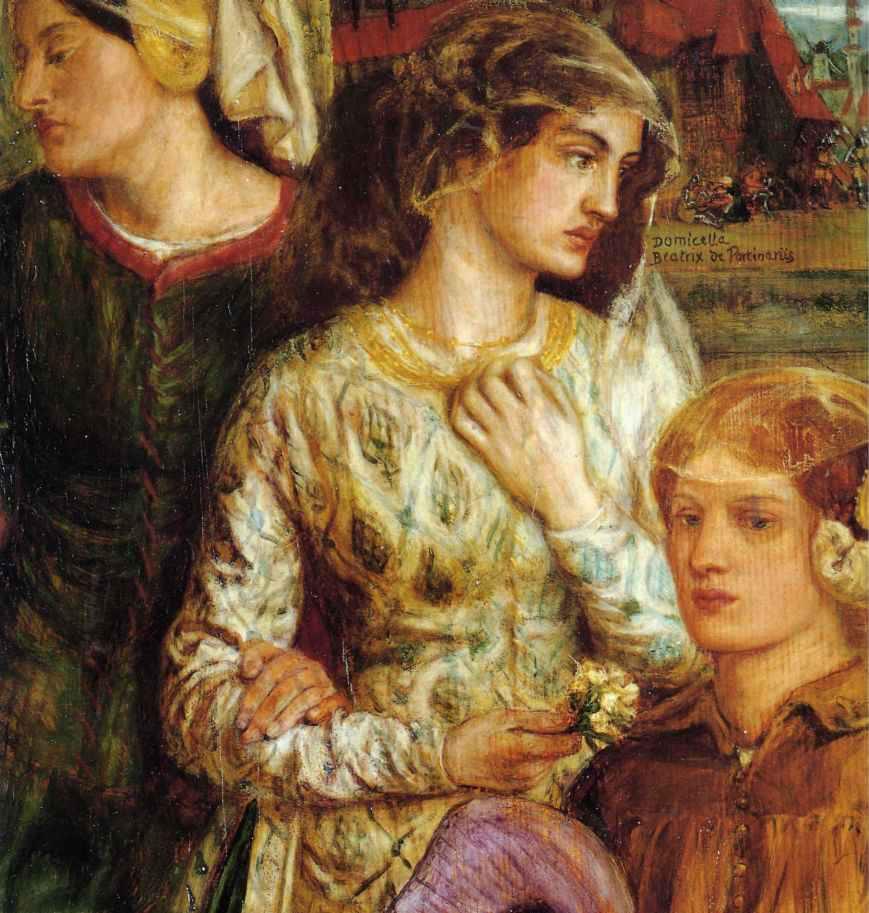 Jane Morris pre raphaelite Muse (and her daughters): The Salutation of ...