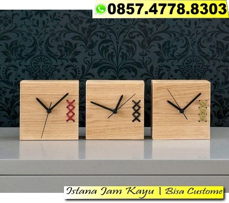 Jam Dinding Kayu Unik, Jam Dinding Kayu Custom, Jam Dinding Kayu Murah ...