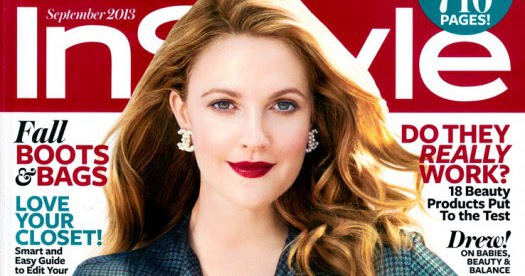 The September Issue: Drew Barrymore en InStyle / Cultura del Vestir