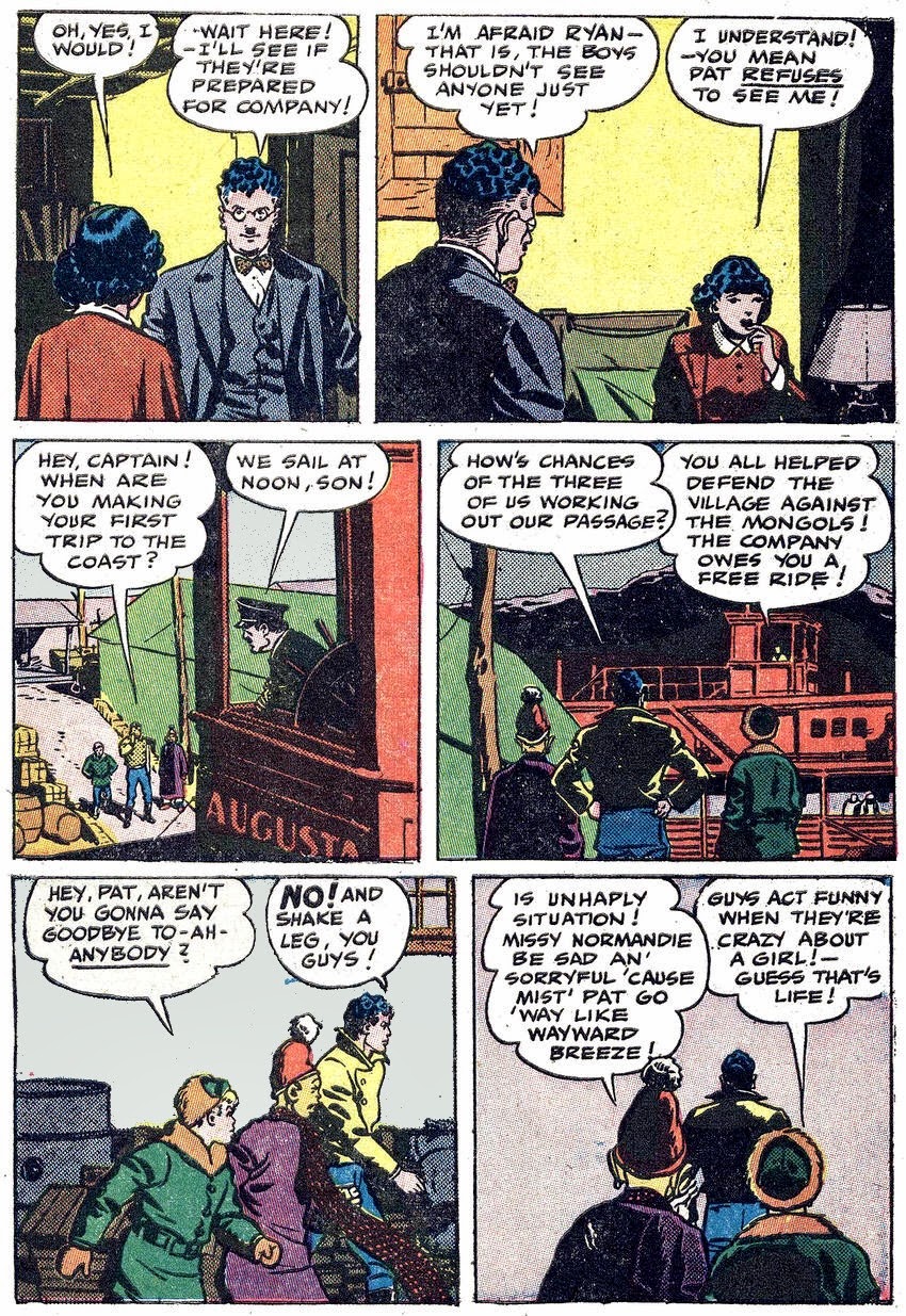 Pappy's Golden Age Comics Blogzine: Number 1494: Sandhurst is a skunk ...