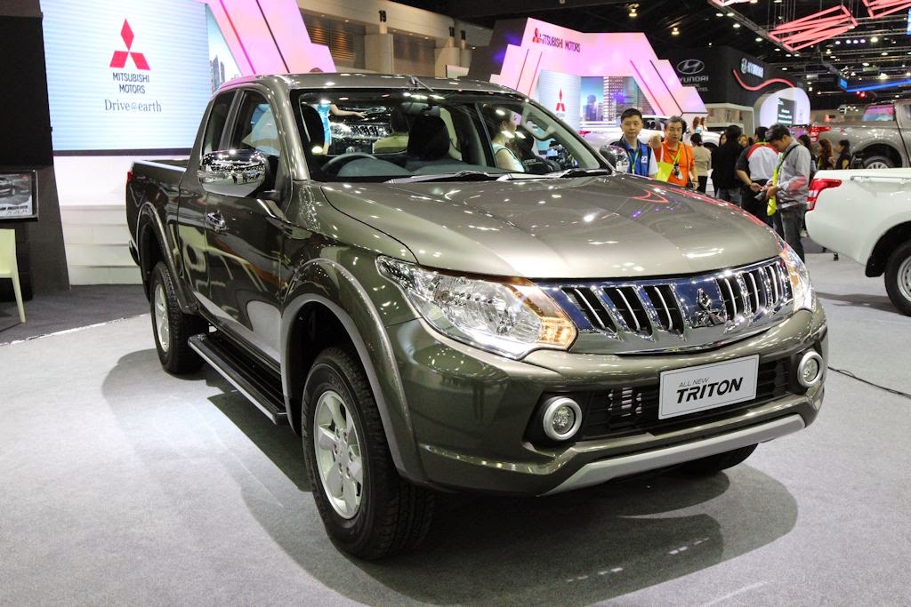 UPDATED: Thailand Motor Expo 2014: 2015 Mitsubishi Triton/Strada Gets ...