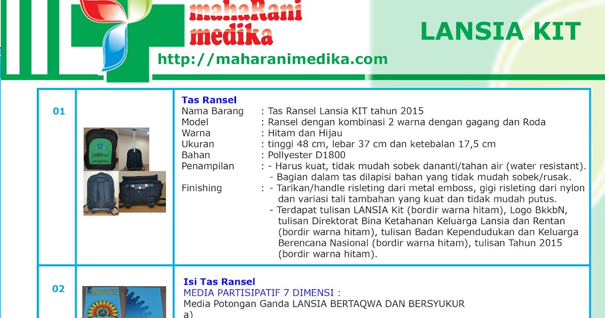 Brosur Lansia Kit Bkkbn 2016 ~ Produk Dak BKKBN 2016