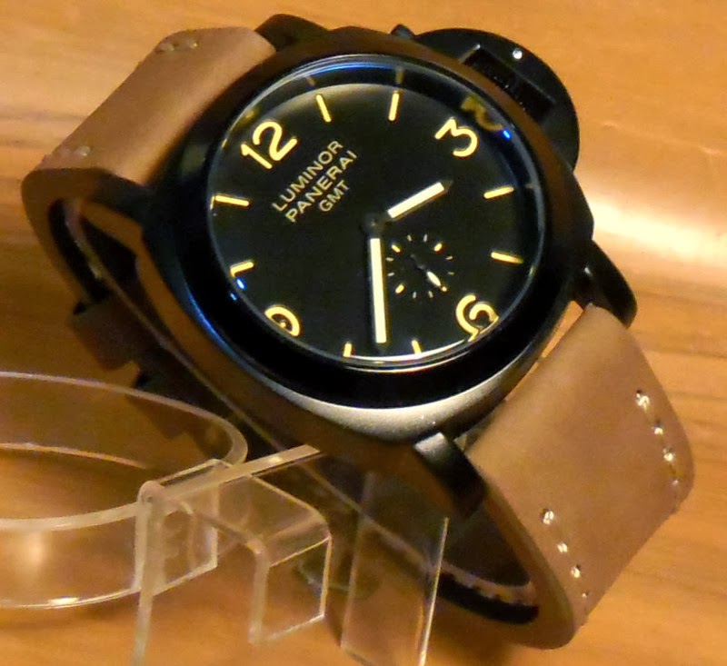 JAM TANGAN PANERAI LUMINOR GMT Kode Barang: AL-200 - Warung Jam Jogja