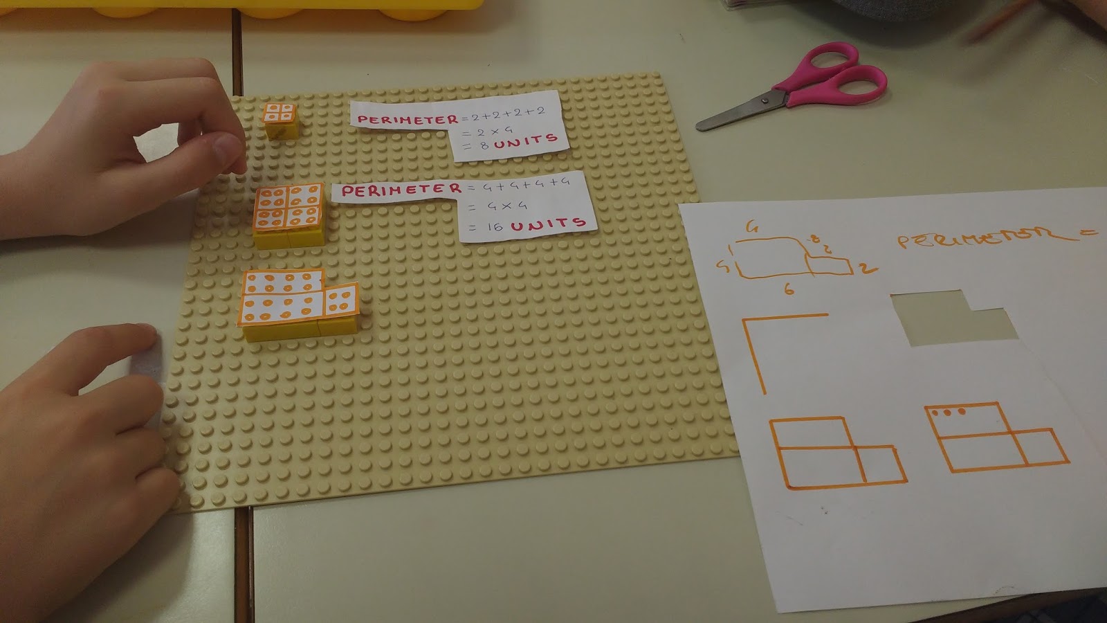 Creating Tomorrow's Schools Today 2014-2017: Perimeter and Area with Legos