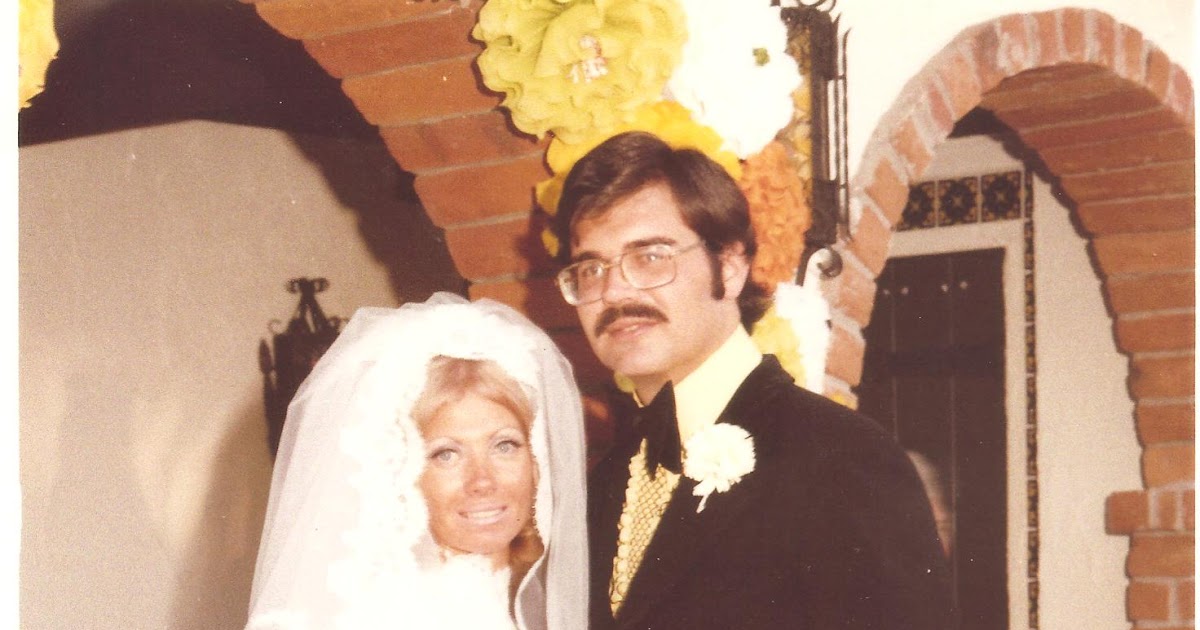 Matthew Perry's parents wedding photos