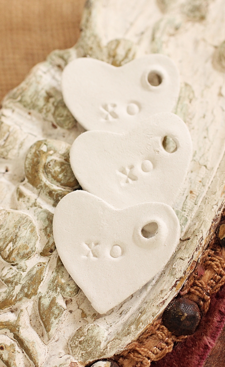 Beach House Living: White Clay Tags, Ornaments and Wedding Favors ...
