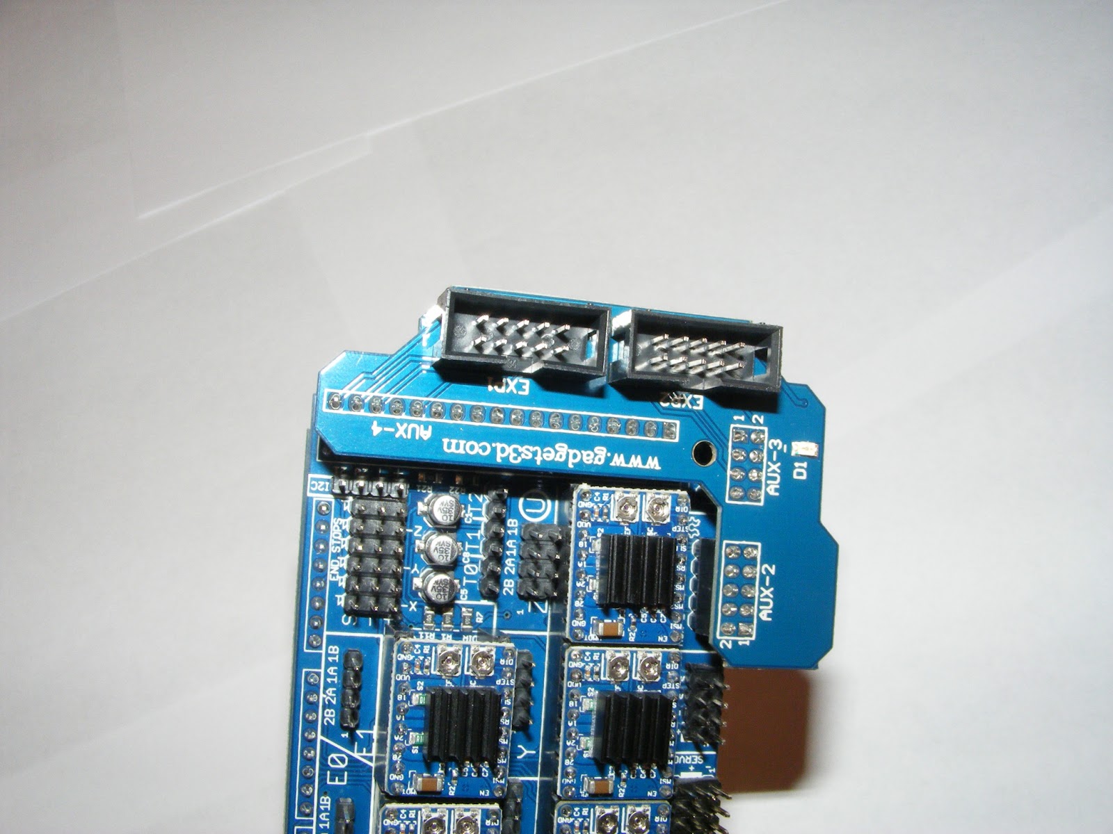 ALF 3D Printer: RAMPS GADGETS3D LCD and SHIELD v1.0