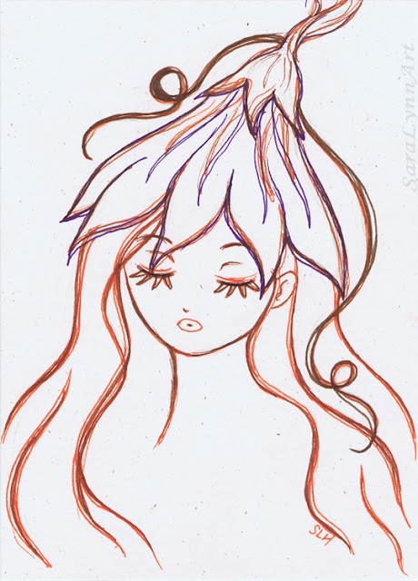 Sara Lynn Art: Nature Girl No. 1