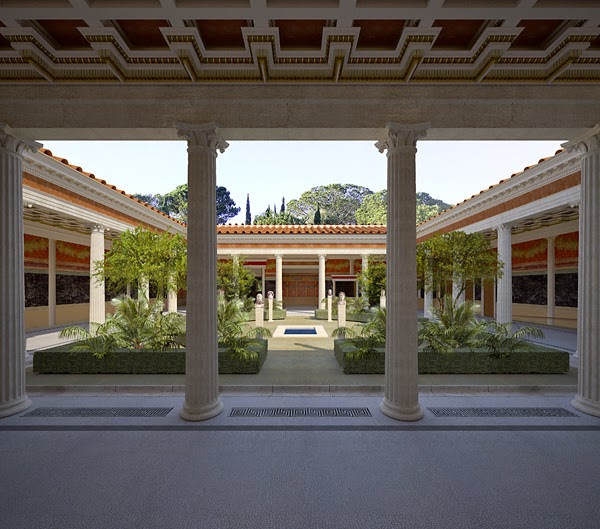 B&B Eco Pompei: Ricostruzione della Villa di Boscoreale.