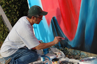 James Elston Illustration blog: Jesus- Sacred Heart Mural