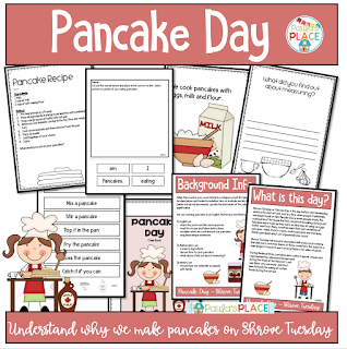 Paula's Place Teaching Resources: Pancake Day