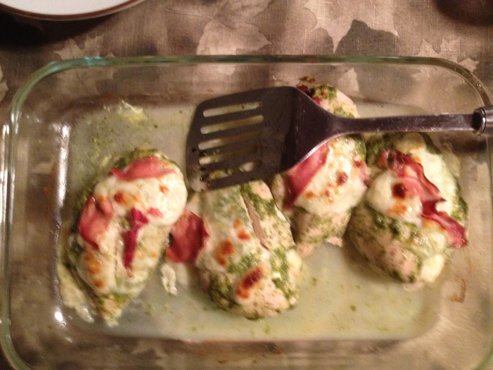 Foodie Festivities: Pesto Prosciutto Chicken