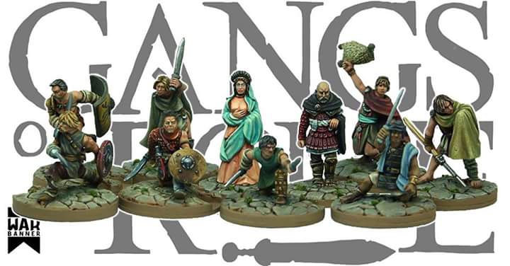 Wargame News And Terrain War Banner Miniatures Gangs Of Rome Miniatures Release