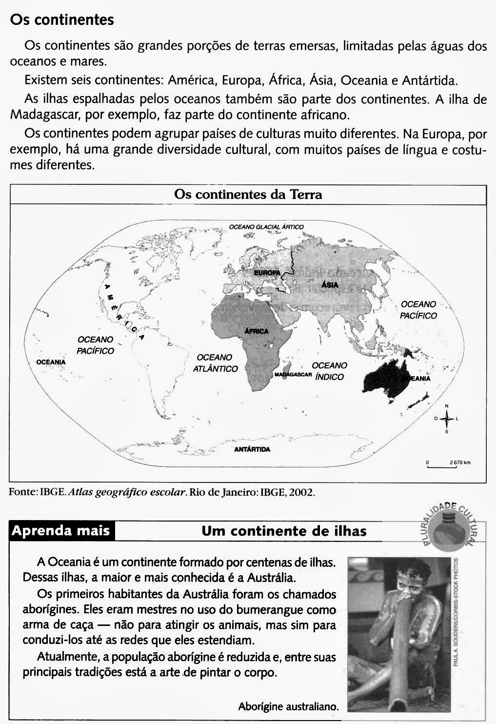 Atividade Continentes E Oceanos 5o Ano - RETOEDU