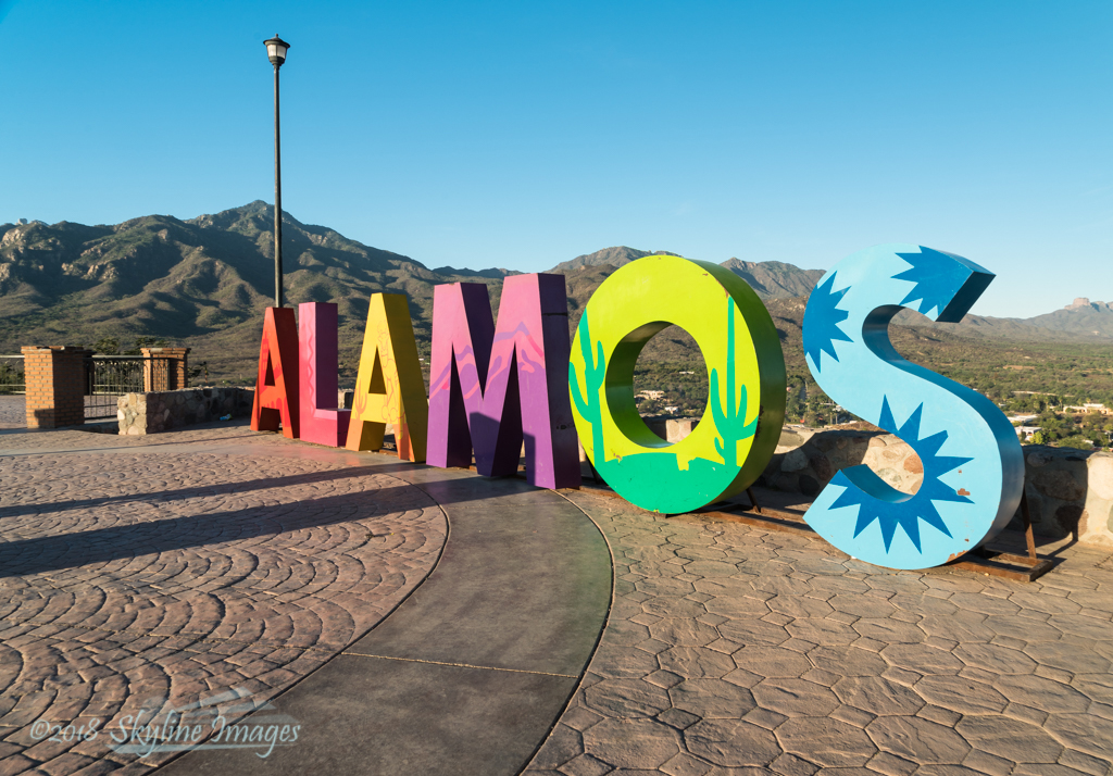 The View From the Skyline: Alamos, Sonora Mexico