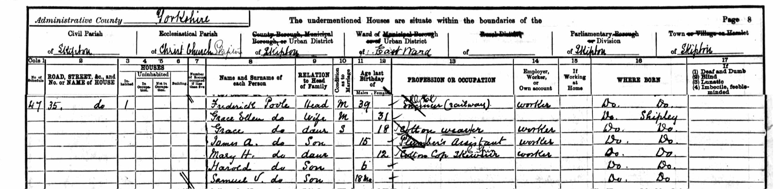 Ruth's Ancestor's: REMEMBERING . . . Private Harold Vernon Poole