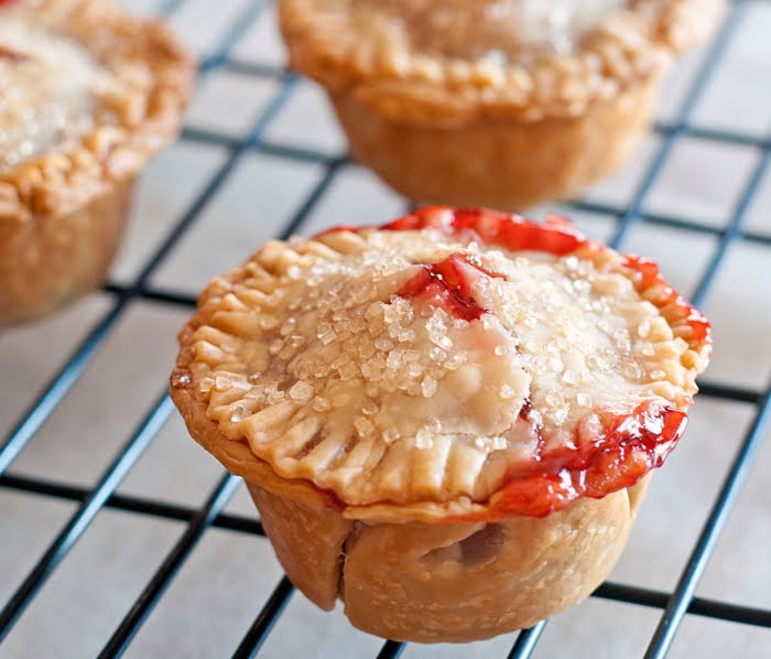 Lemon Drop: Individual Cherry Pies