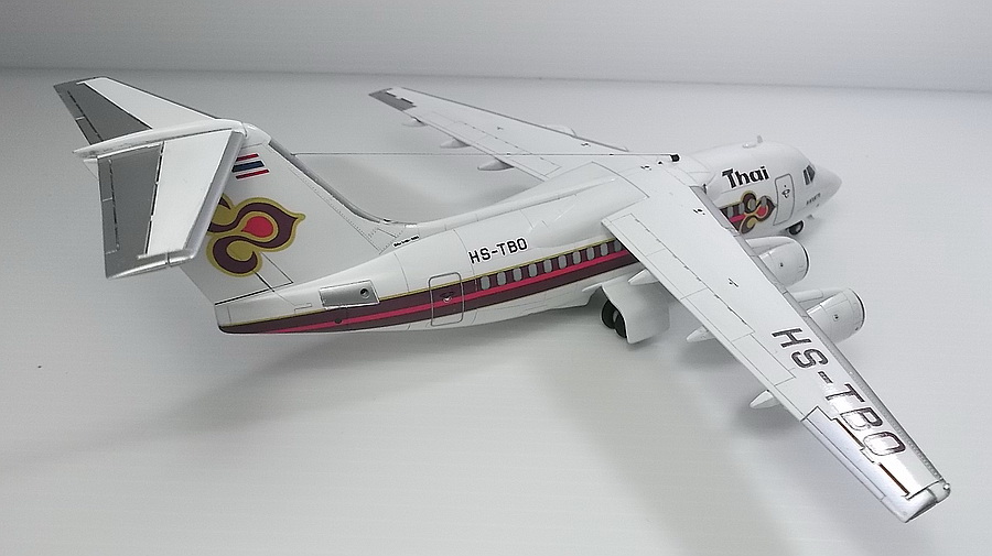 Thailandscale144: BAe146-100/Avro RJ70 Thai Airways